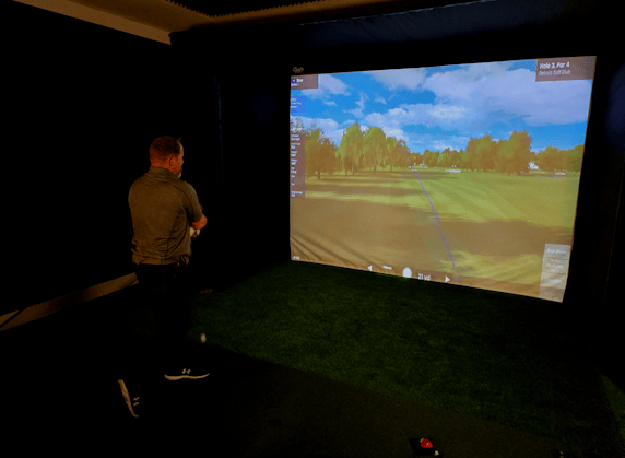 Indoor Golf Simulator in Milan, MI | Private Par