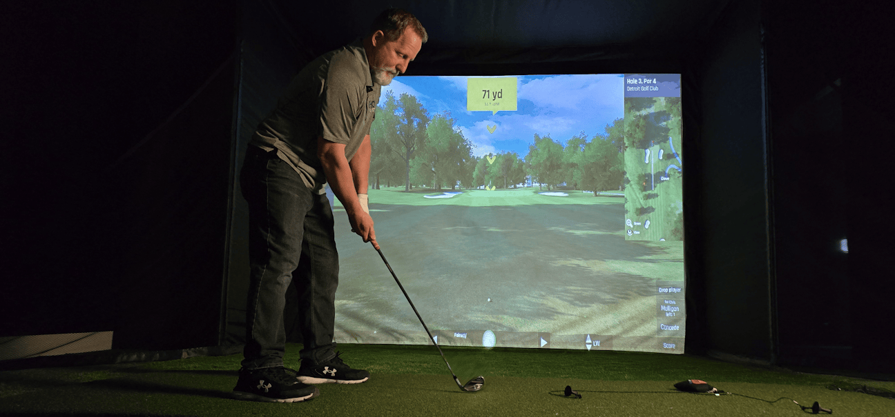 Indoor Golf Simulator in Milan, MI | Private Par